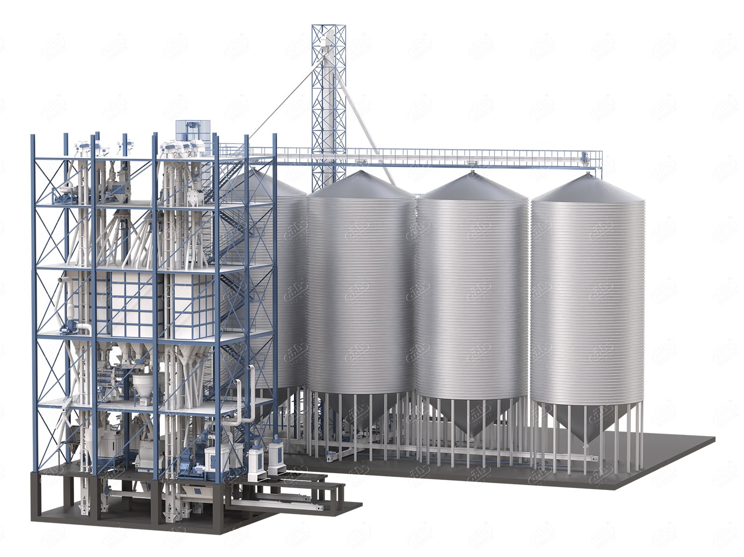 Poultry Feed Line - Xinxiang Hexie Machinery Co., Ltd