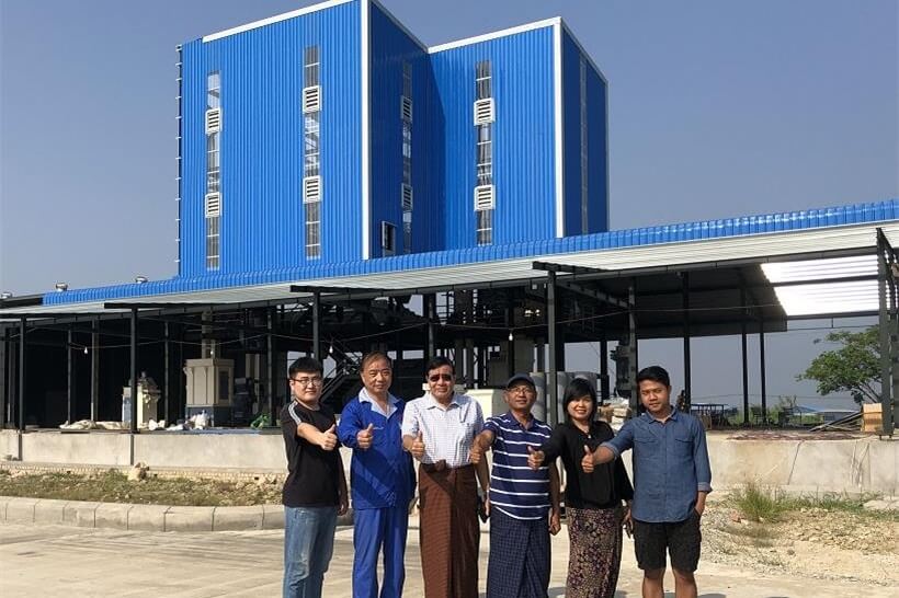 10TPH AUTOMATIC POULTRY FEED LINE - Xinxiang Hexie Machinery Co., Ltd