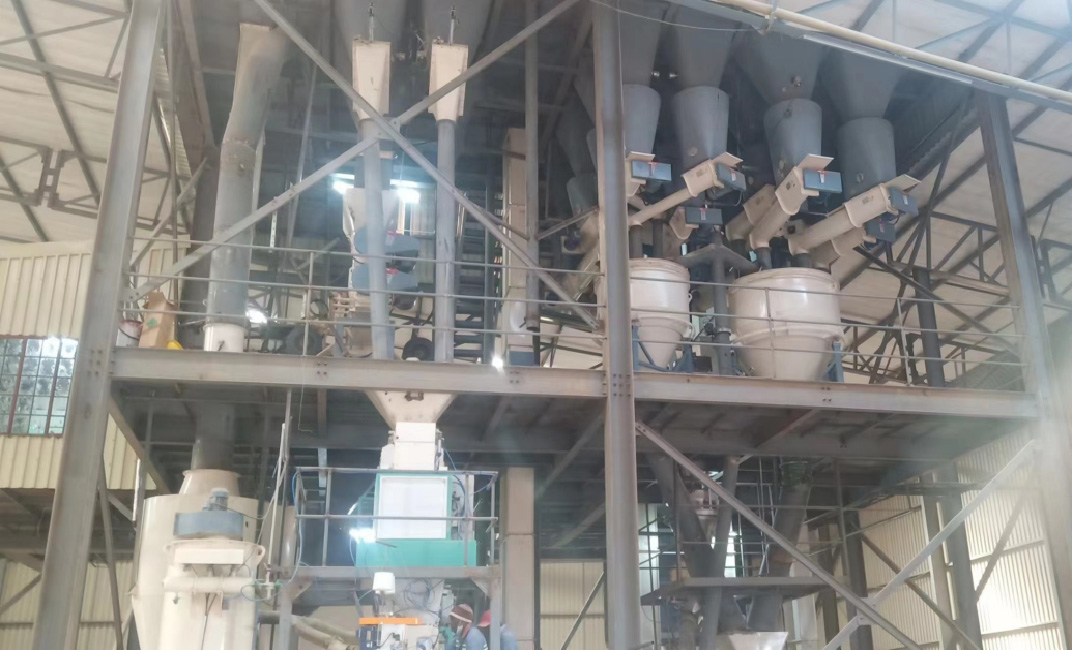 15TPH AUTOMATIC PELLET FEED LINE - Xinxiang Hexie Machinery Co., Ltd